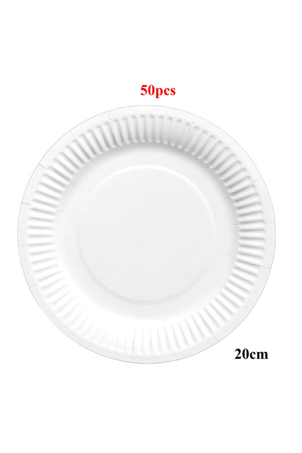 Choice 8 inches-50pcs Multipurpose Disposable Paper Plate Set ...
