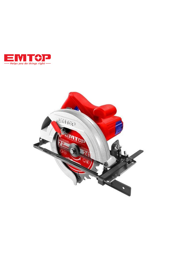 EMTOP Electric Circular Saw - 1400W, 185mm Blade | Precise and Fast ...