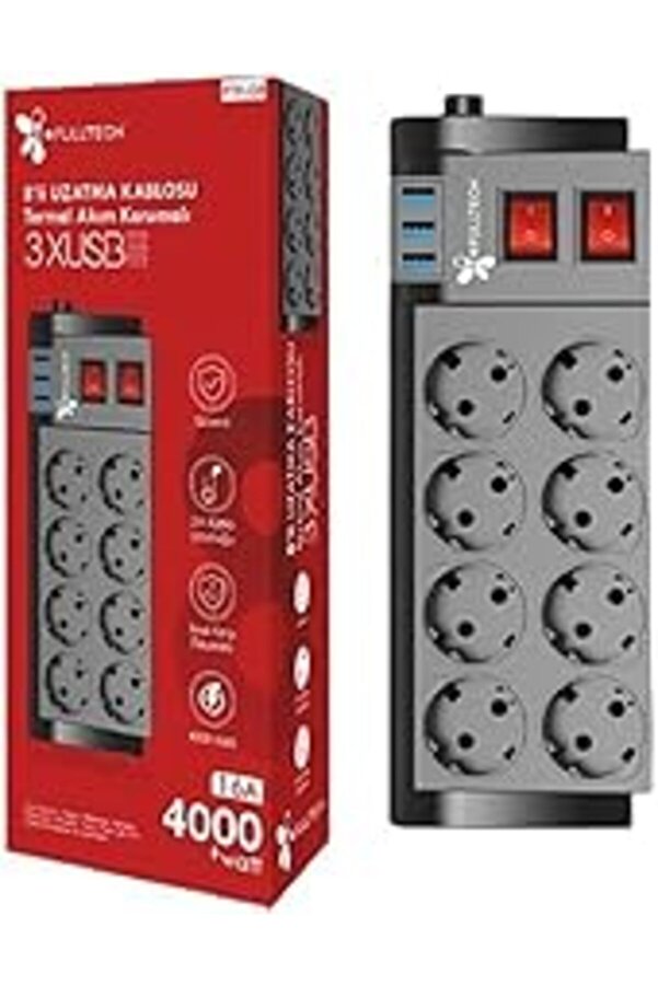 STOREMAX Güncelçarşı Thermal Current Protected Socket, Heat Resistant ...