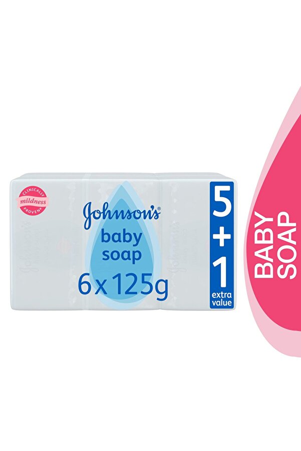 Johnson & Johnson Johnson's Baby Soap 6 x 125 g- Trendyol