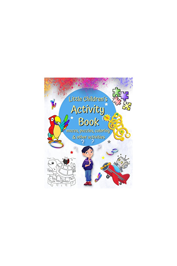 Blurb Inc Little Children's Activity Book mazes, puzzles, coloring and ...