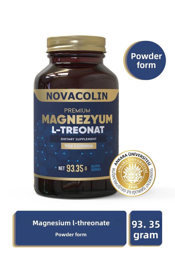 NOVACOLIN Magnesium L-Threonate 30 Day Powder Form- Trendyol