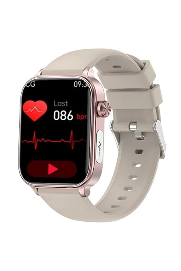 Evolve-x Ceas inteligent EvoPulse PRO, EKG, apeluri și mesaje Bluetooth ...