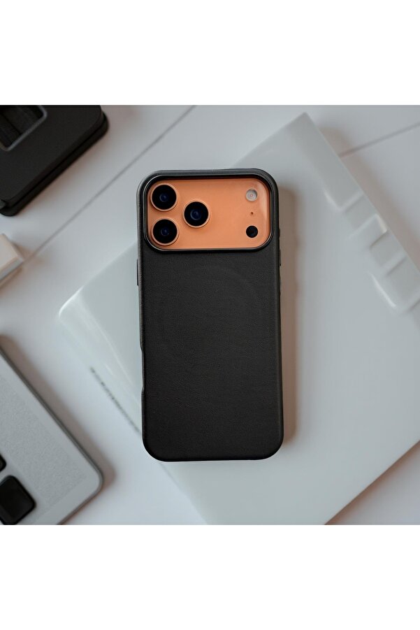 HYPERSOFT iPhone 17 Pro Max (6.9 Inch) Compatible Animated Supported Velvet Inside Lux Leather ...