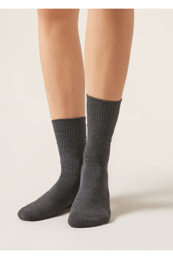 Calzedonia Τεχνικές κάλτσες από μάλλινο και μεταξωτό μείγμα- Trendyol