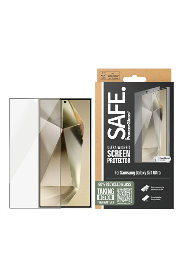 dalip Samsung Galaxy S24 Ultra Screen Protector SAFE. by PanzerGlass ...