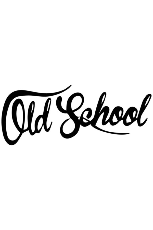 Redline Grafik Old School Blue Car Sticker - 19X8 cm - Trendyol