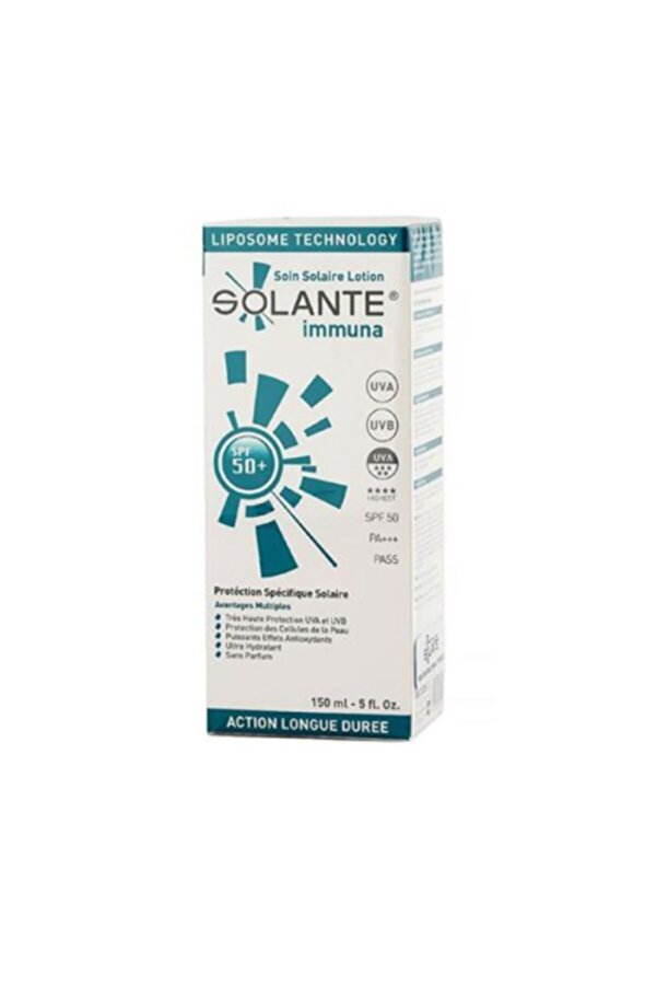 Solante Immuna Spf 50+ 150 ml Sun Lotion - Care Against Signs of Aging ...