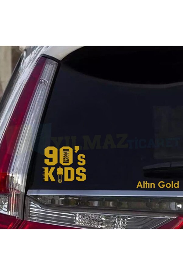 yılmazetic 90's Kids Sticker 90's Kids Auto Sticker Car Sticker Crest ...