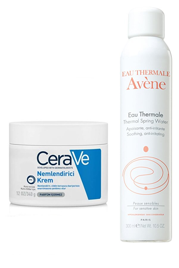 CeraVe Cream Color Moisturizer 340 + Thermal Water 300 Ml- Trendyol
