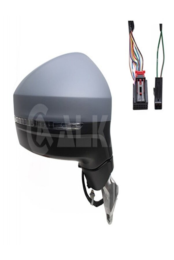 Alkar Sag Electric and Lined Automatic Folding External Vertical Mirror ...