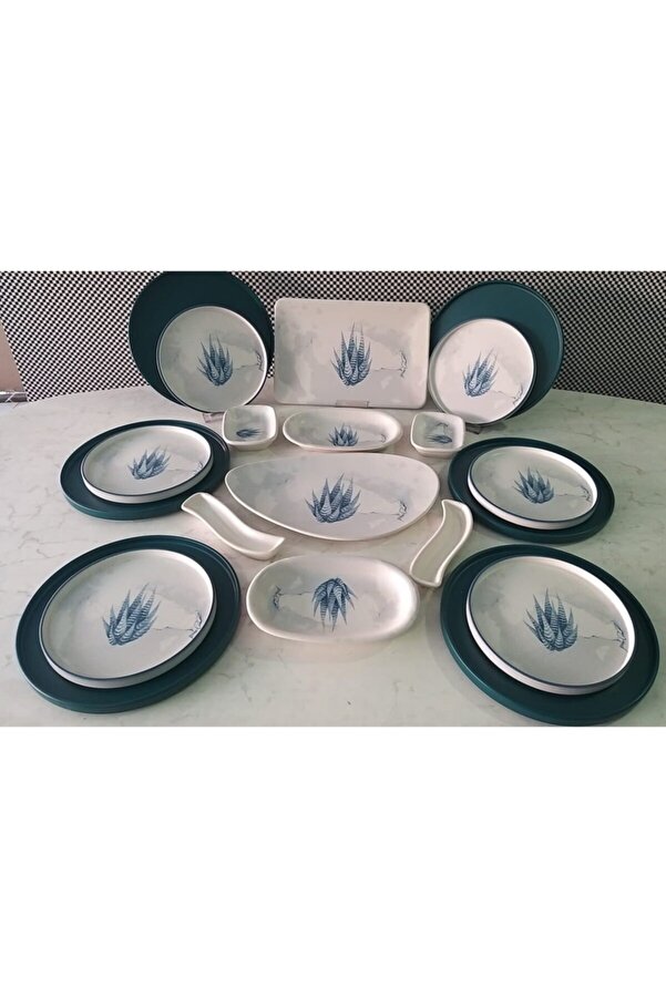 Keramika 20 Piece Stackable Breakfast Set - Trendyol