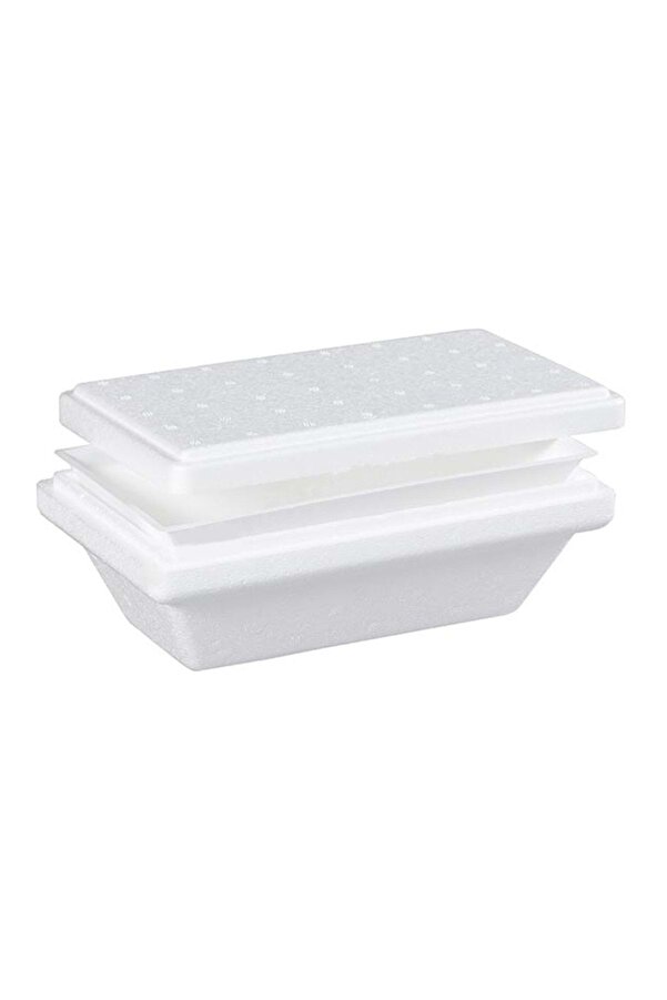 Özge Plastik Styrofoam Ice Cream Container 500gr - Pack of 15- Trendyol