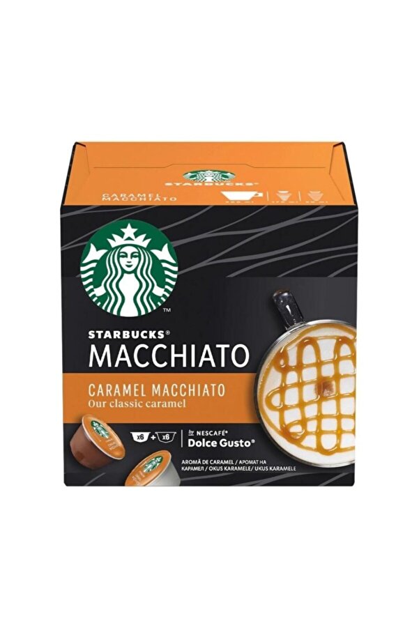 Starbucks Capsule Cafea Caramel Macchiato By Nescafé Dolce Gusto, 12 ...