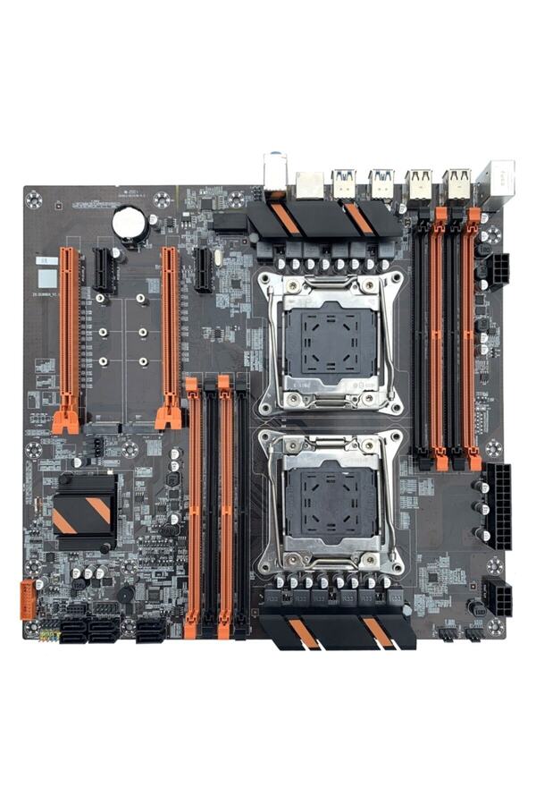 OEM Xeon 2683v4 64 Core Dual Processor X99 Chipset Motherboard Render ...