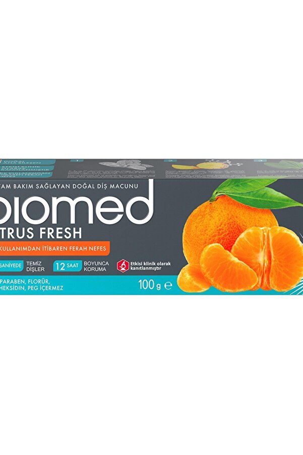 Biomed Citrus Fresh 100 Gram Teeth Whitening Product - Trendyol