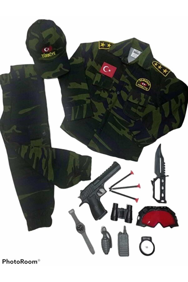 Muray Child Commando Soldier Outfit Complete Set- Trendyol