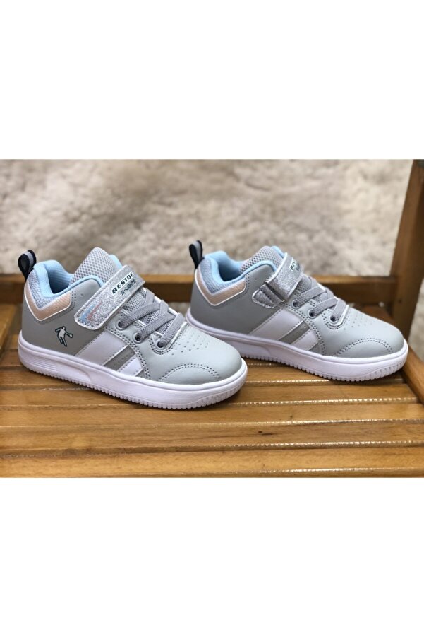 Bestoff Тъмносини - Пълни ортопедични детски маратонки с равна подметка ...