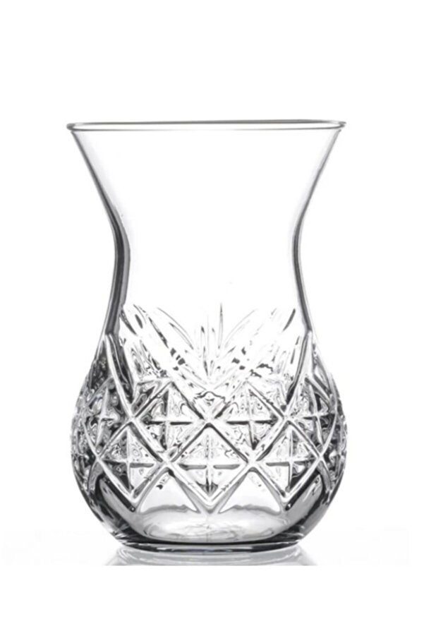 Paşabahçe Timeless Cut Crystal Tea Glass Set of 6 42881 155 Cc Original ...