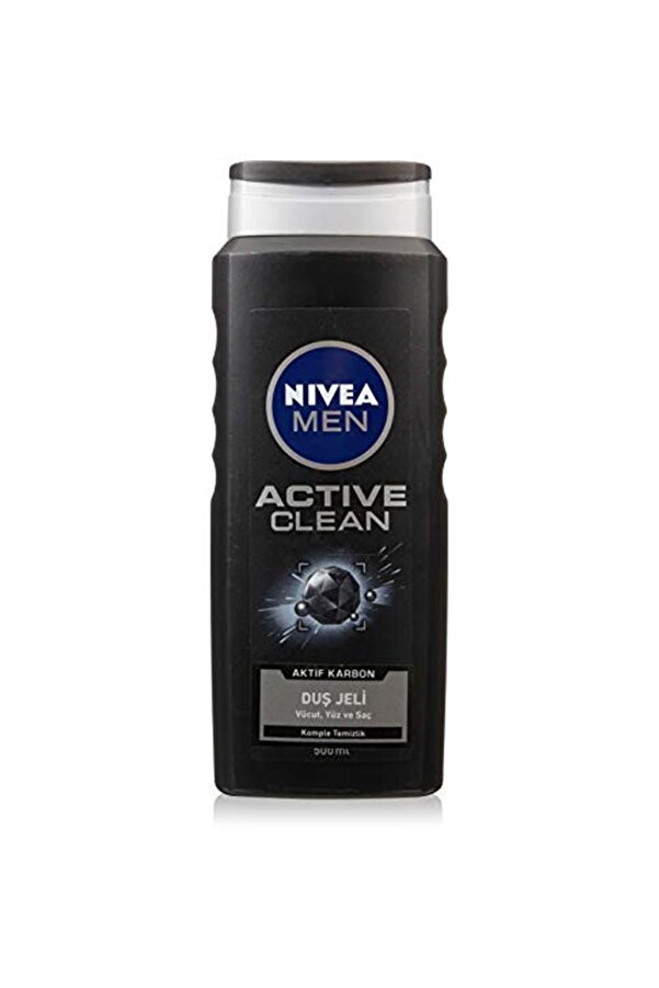 NIVEA Active Clean Shower Gel Men, 500 ml - Trendyol