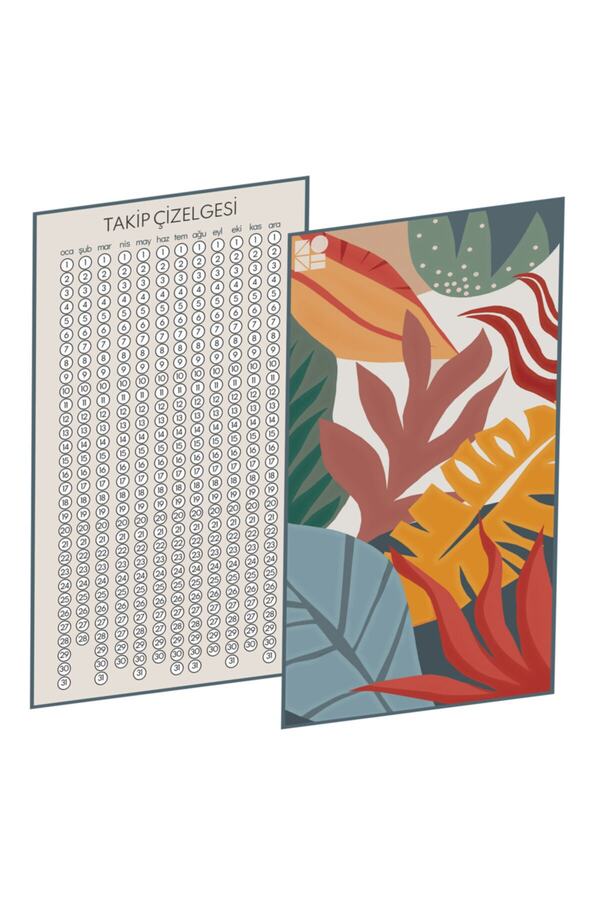 Zone Design 2 Hobby Tracking Chart Cards / Bookmarks / Calendar - Trendyol