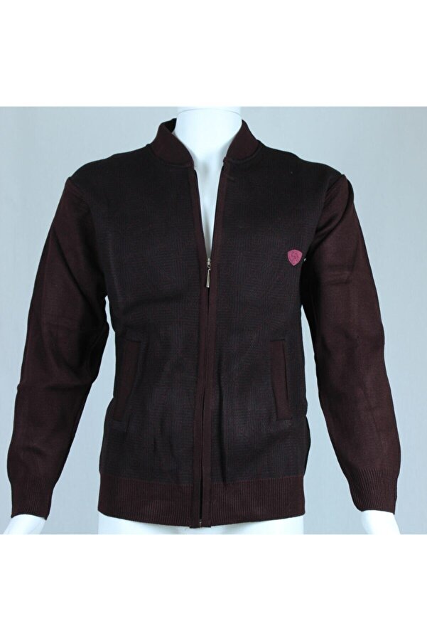 AVCCK Avcı Knitwear Claret Red Jacket- Trendyol