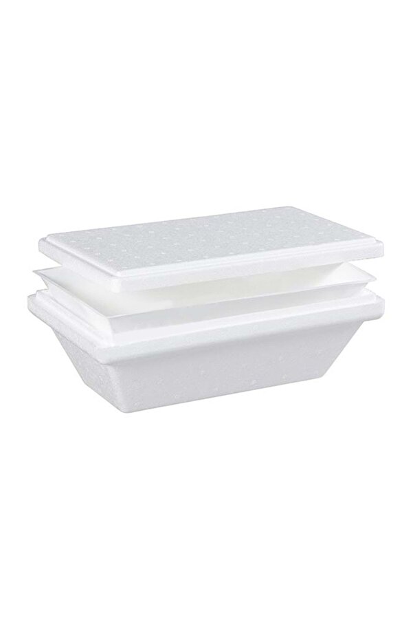 Özge Plastik Styrofoam Ice Cream Container 1000gr - Pack of 15 - Trendyol