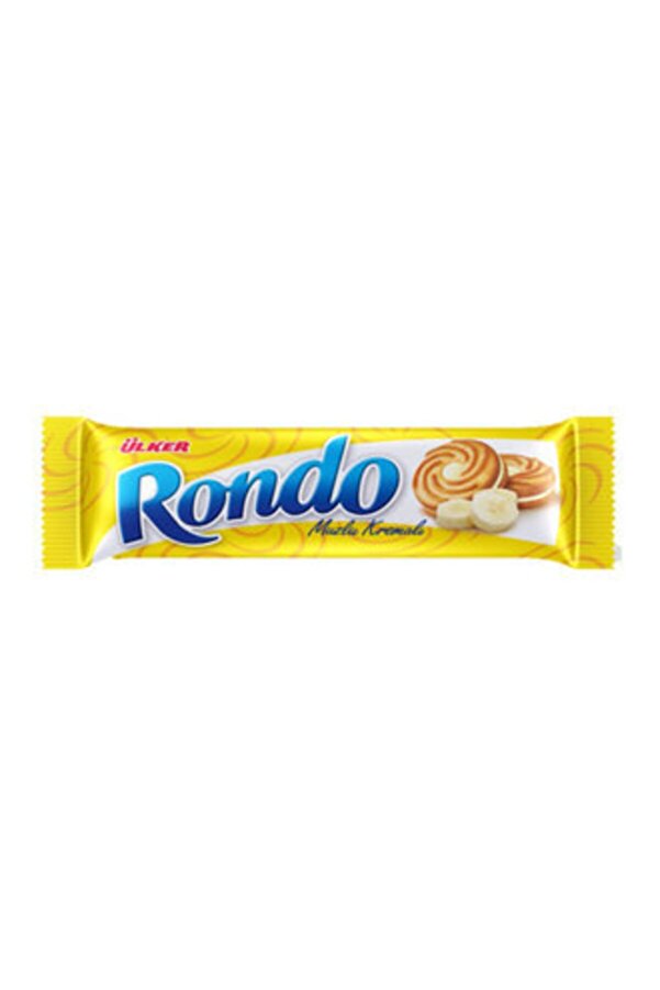 Ülker Rondo Banana Flavored Biscuits 61 g (10Pcs)- Trendyol