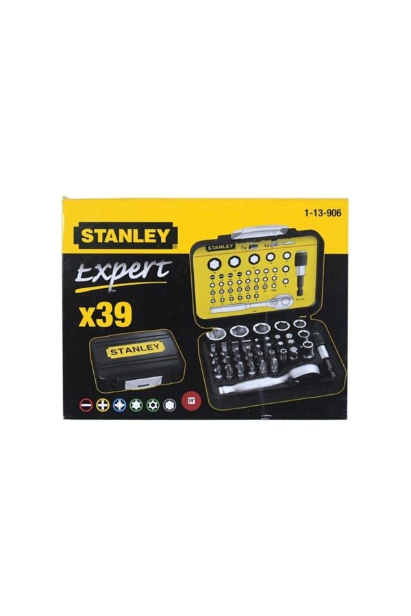 Stanley Stanley 1 13 906 Fatmax 39 Pieces 1 4 Bits Socket Set Automatic Socket Sleeve Trendyol
