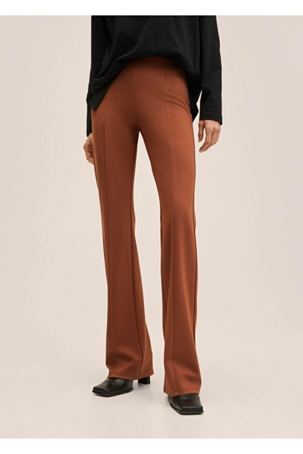 MANGO Flared Leg Knitwear Tights- Trendyol