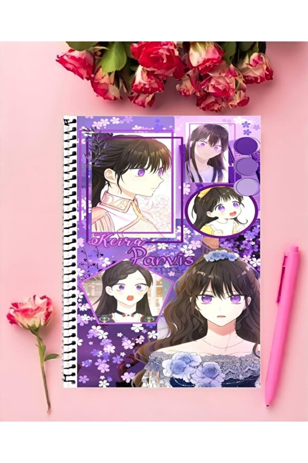 animeandyourworld Keira Parvis Anime Notebook - 1 Piece, Special Design ...
