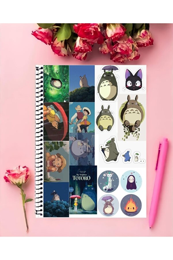 animeandyourworld My Neighbor Totoro Notebook - 1 Piece, Special Design ...