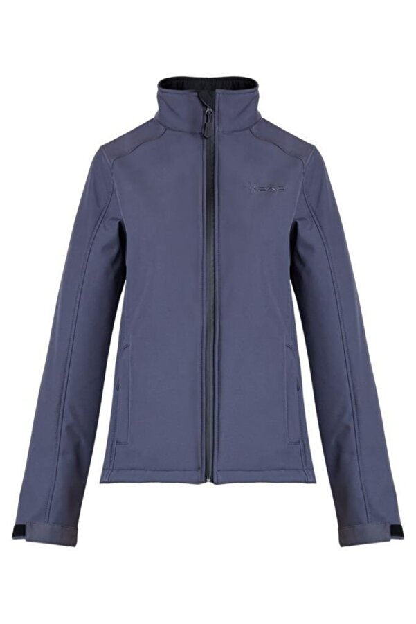 2AS Splint Softshell Women's Coat Dark Gray- Trendyol