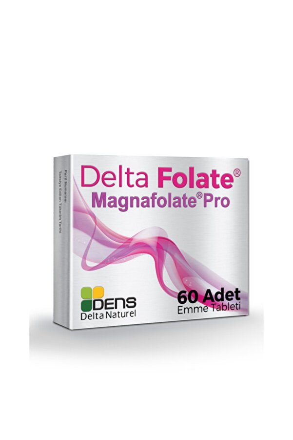 Dens Delta Naturel Delta Folate Magnafolate Pro 60 Intake Tablet- Trendyol