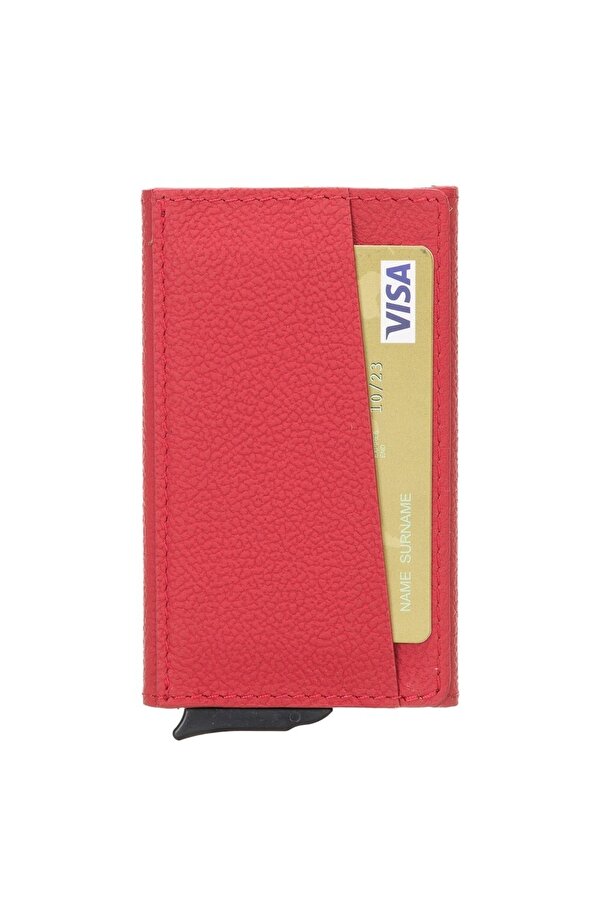 Plm Držák karet mechanismu Torres Red Leather Drop2 - Trendyol