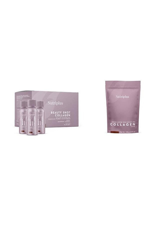 Farmasi Nutriplus Collagen Beauty Set - Collagen Shot and Chicory ...