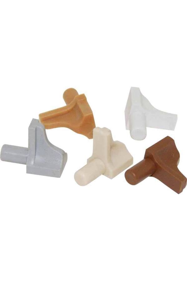 Taşkın Aksesuar Plastic Shelf Pin White Hole Size 5 Mm White Color 2000 ...