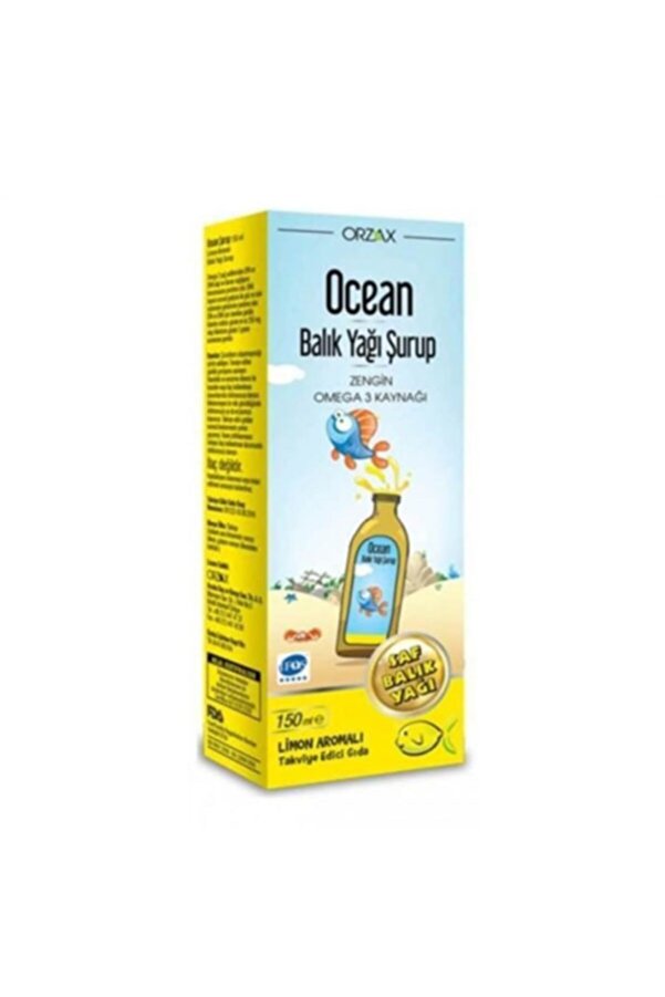 Ocean Ocean Omega 3 Lemon Fish Oil Syrup 150 Ml - Trendyol
