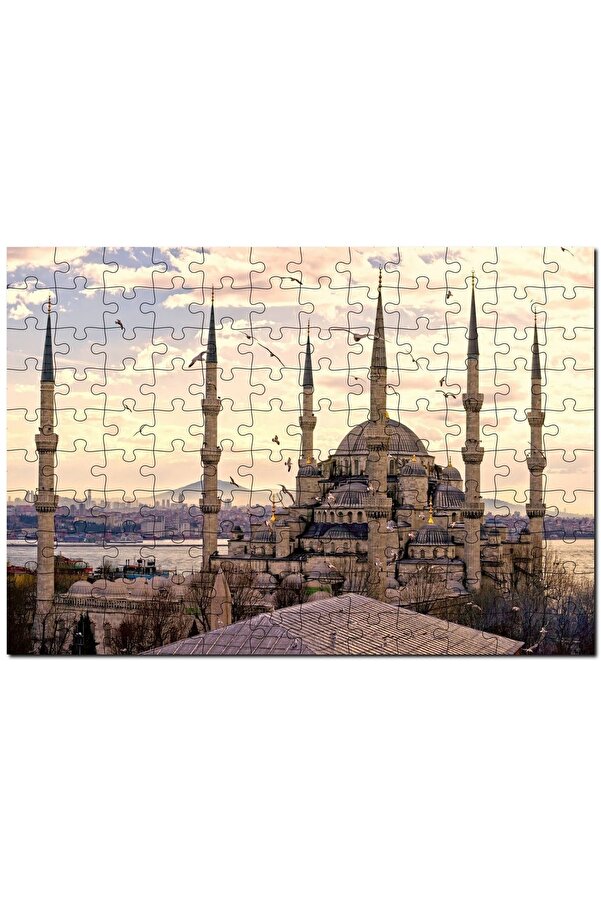 Cakapuzzle Istanbul Sultan Ahmet Mosque Illustrated 500 Piece Puzzle ...