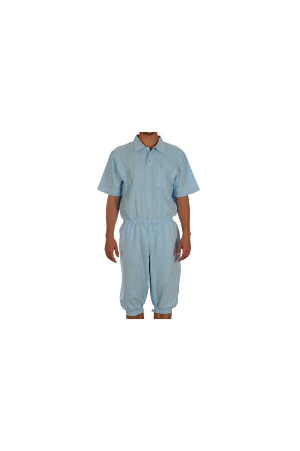 CARETEX Eh-40 Men's Patient Overalls Blue Large - Trendyol