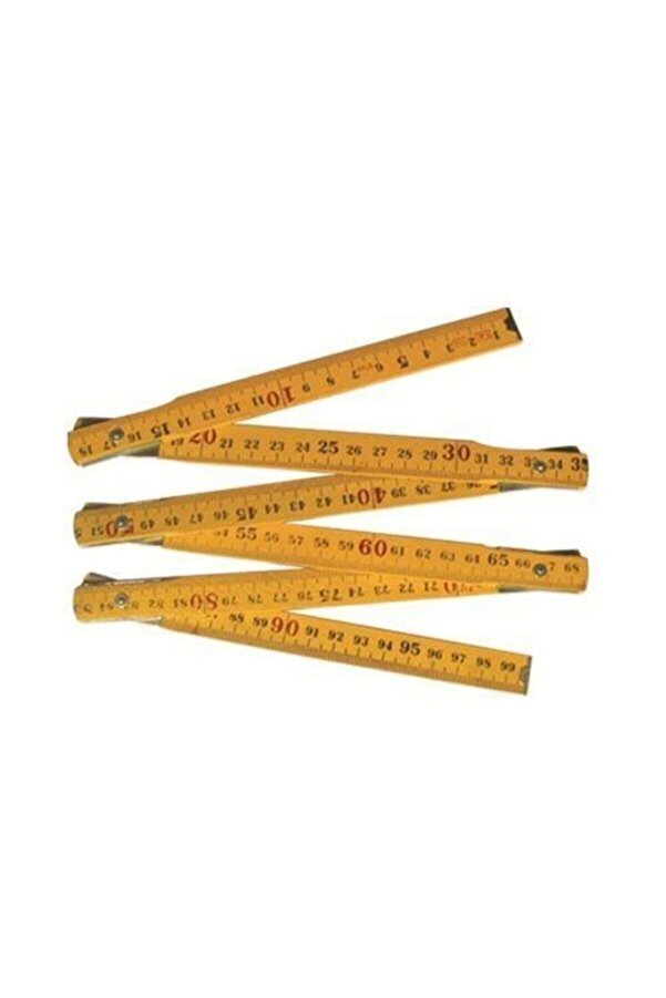 Akyol Wooden Tree Meter (1 Meter) Folding Tree Board Meter (1 Meter ...