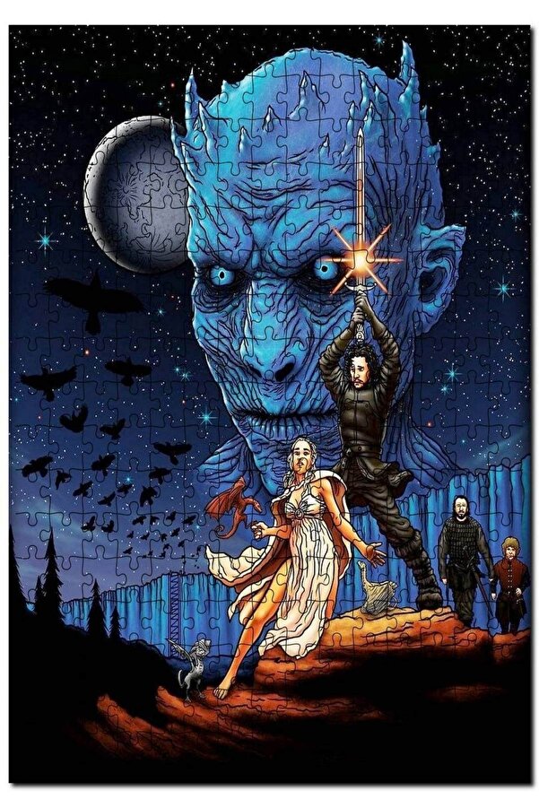 Cakapuzzle 2022 New Trilogy - Star Wars 500 Piece Visual Puzzle (Mdf ...