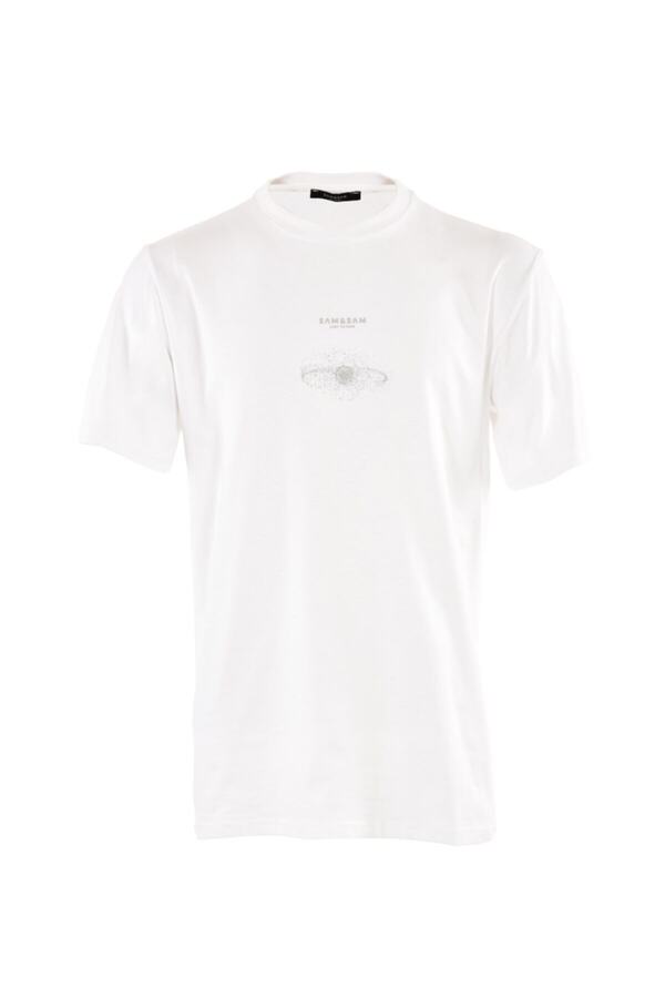 Sam and Sam Sam&sam Post Modern White T-Shirt - Trendyol