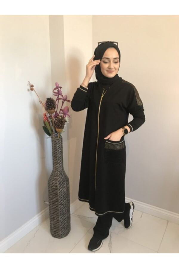 AYSUN AYDEMİR Gold Mesh Pocket Set - Trendyol