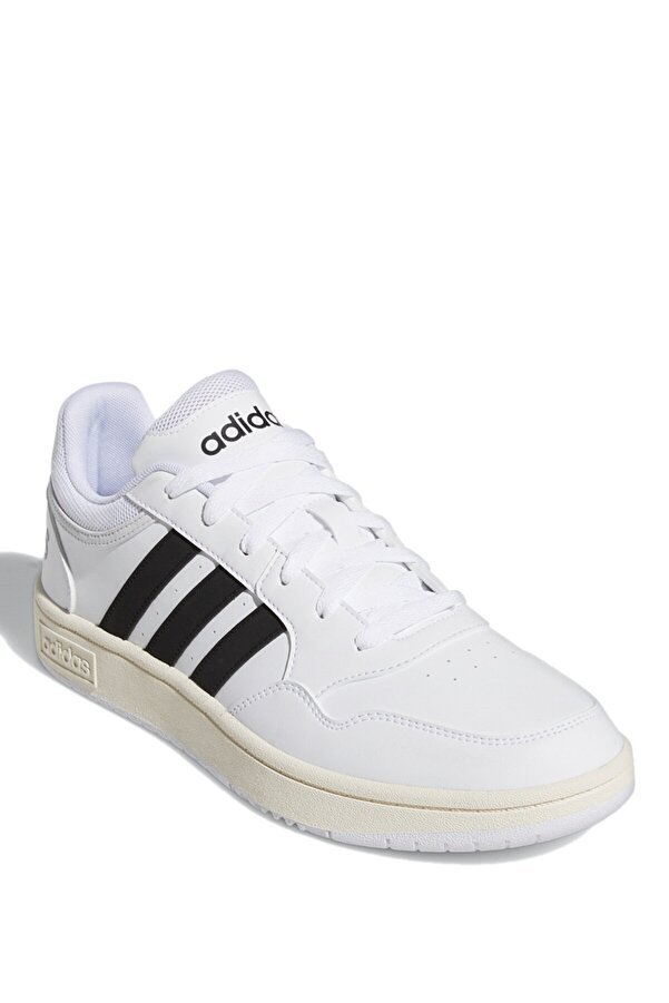adidas White - Hoops 3.0 Men's Sneakers- Trendyol