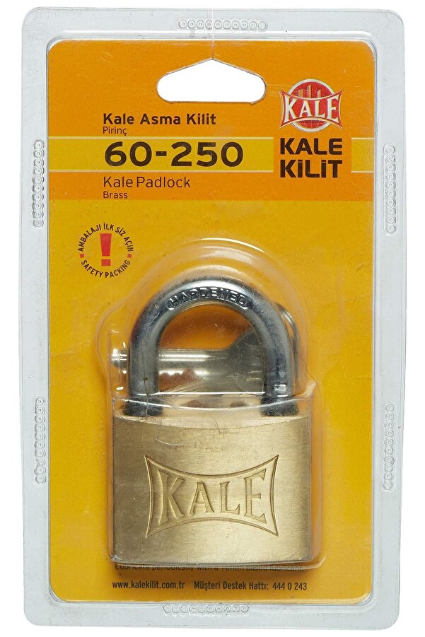 Kale Kilit Kale Padlock Yellow Cast 63 Mm - Trendyol