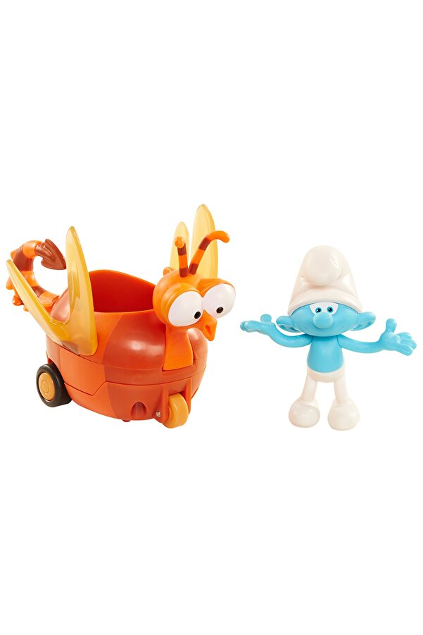 ŞİRİNLER Smurfs Lost Village Sakar Cute Vehicle and Figure Set- Trendyol
