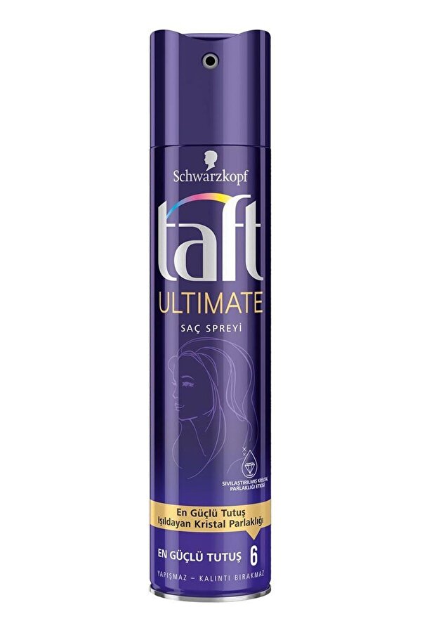 Taft Hair Spray Ultimate Strongest Hold No:6 250ml - Trendyol