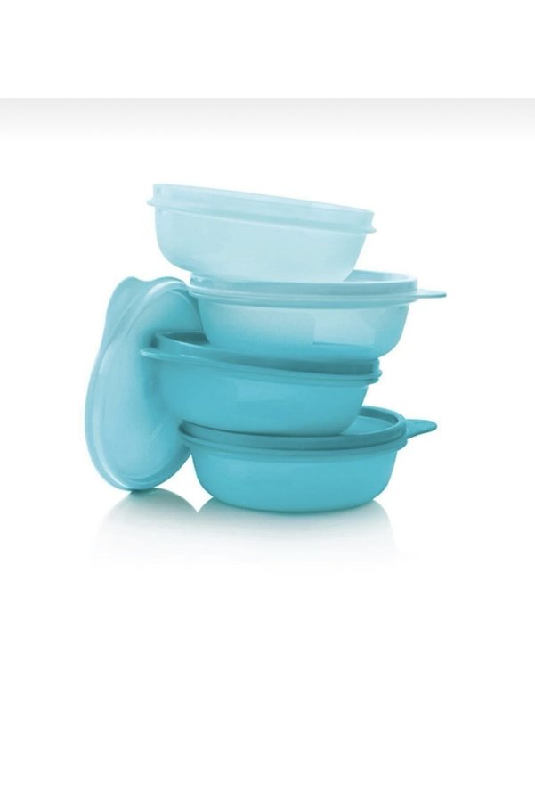 Tupperware Sugar Containers 4-Piece Breakfast Refrigerator Storage Set ...