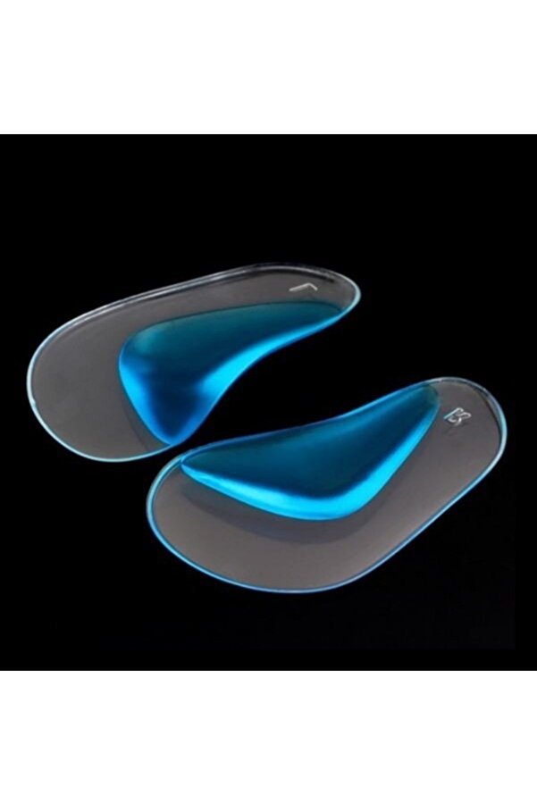 SATAVALA Silicone Foot Insoles - Arc Supported, Gap Filler, 1 Pair Set ...